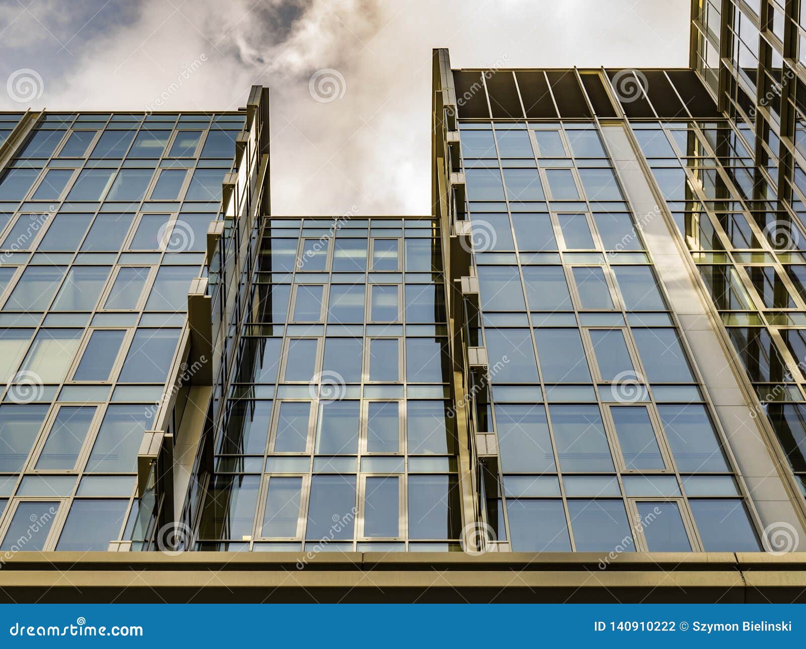 High Office Building Against the Sky Stock Photo - Image of business ...