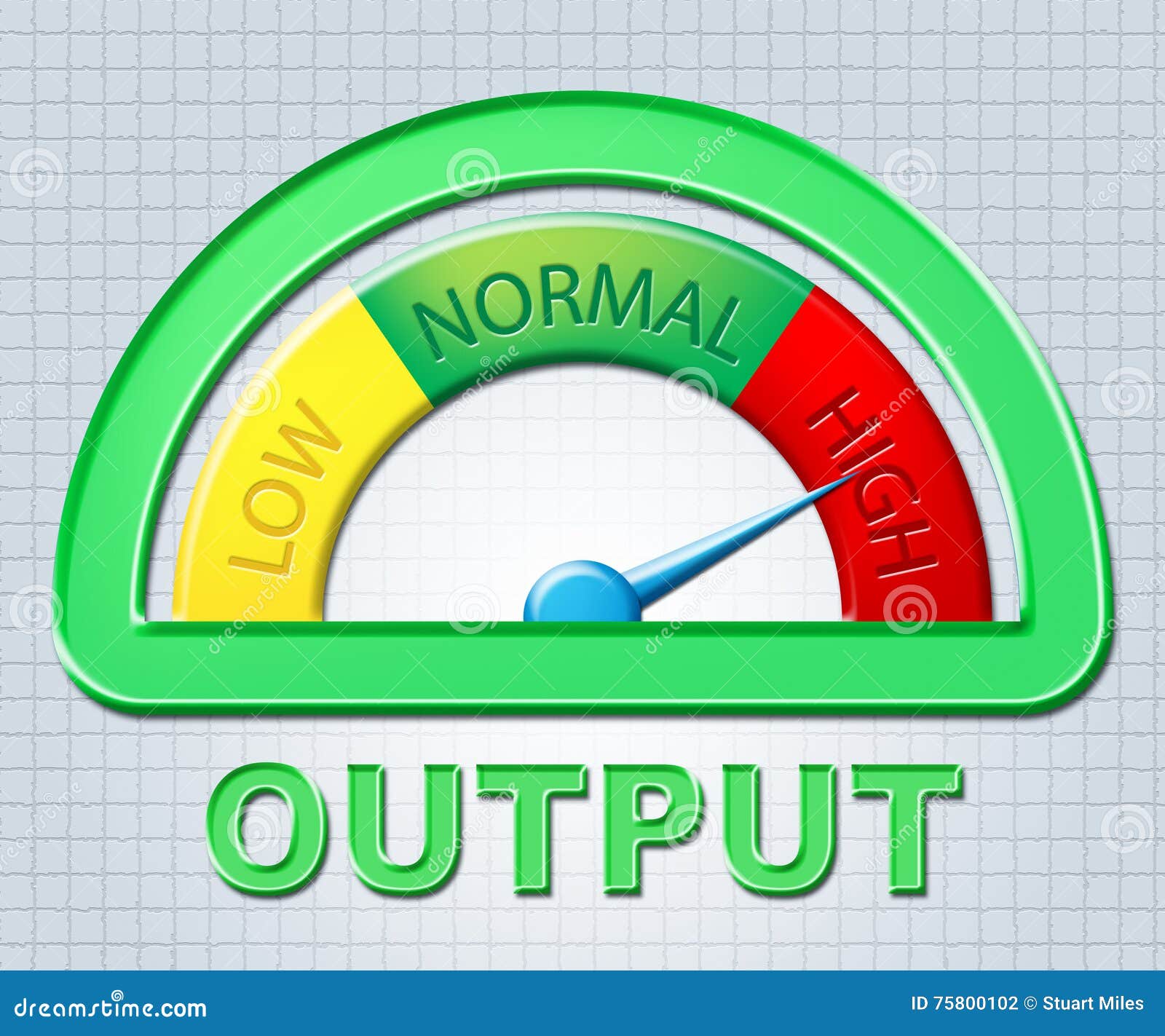 High Output Indicates Excessive Maximum and Indicator Stock ...