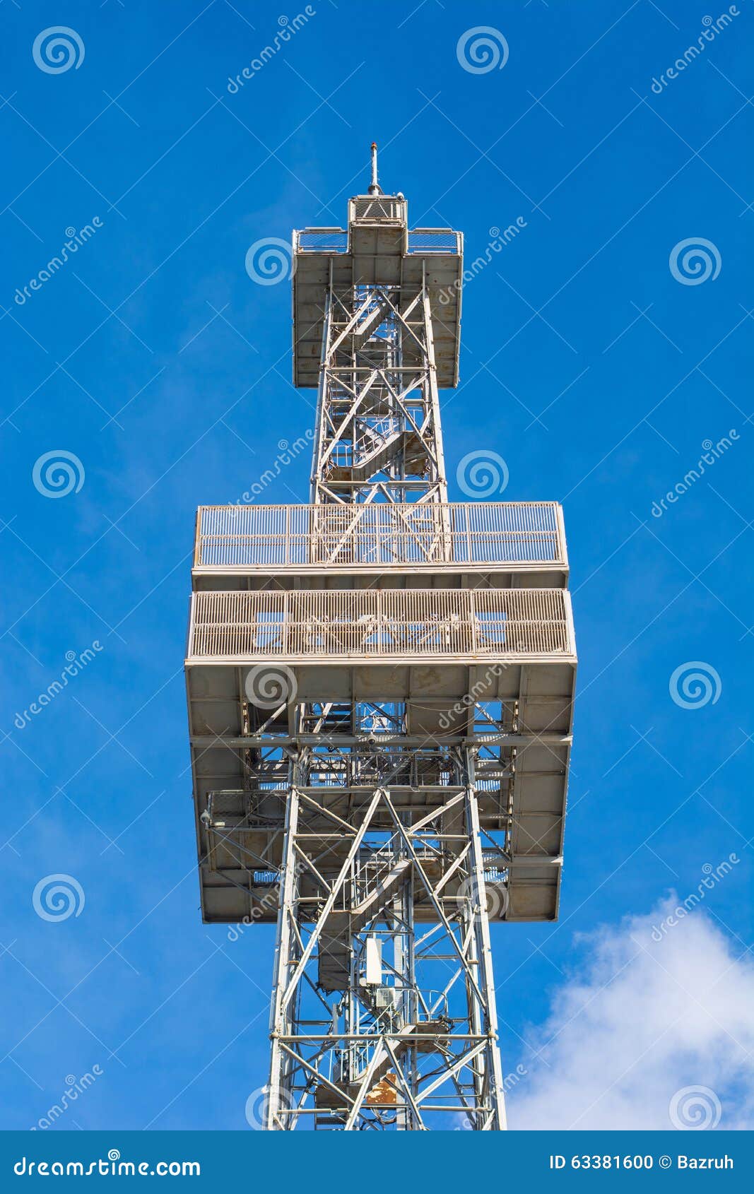 High Parachute Tower Stock Photo | CartoonDealer.com #63381600