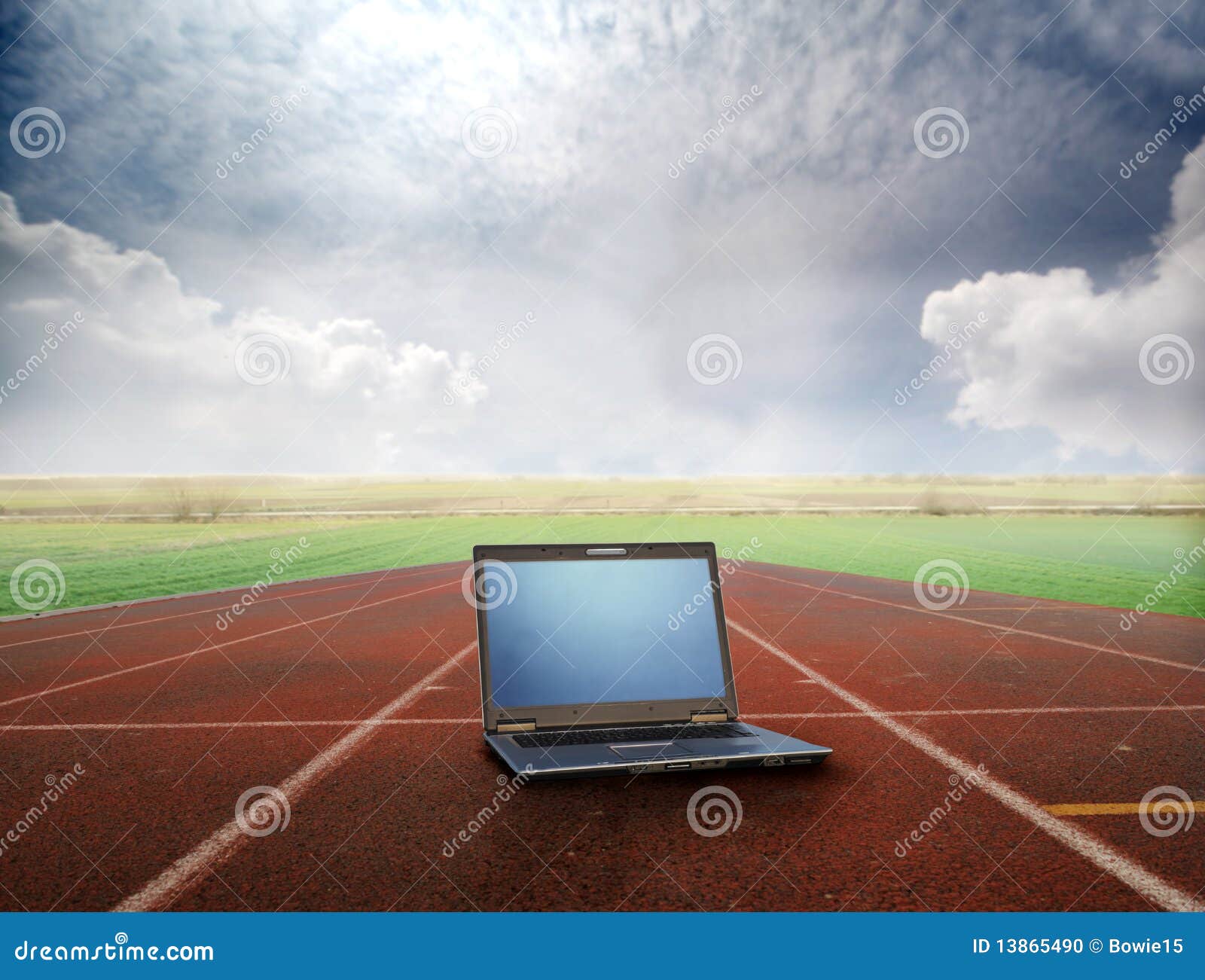 High performance stock photo. Image of landscaped, work - 13865490