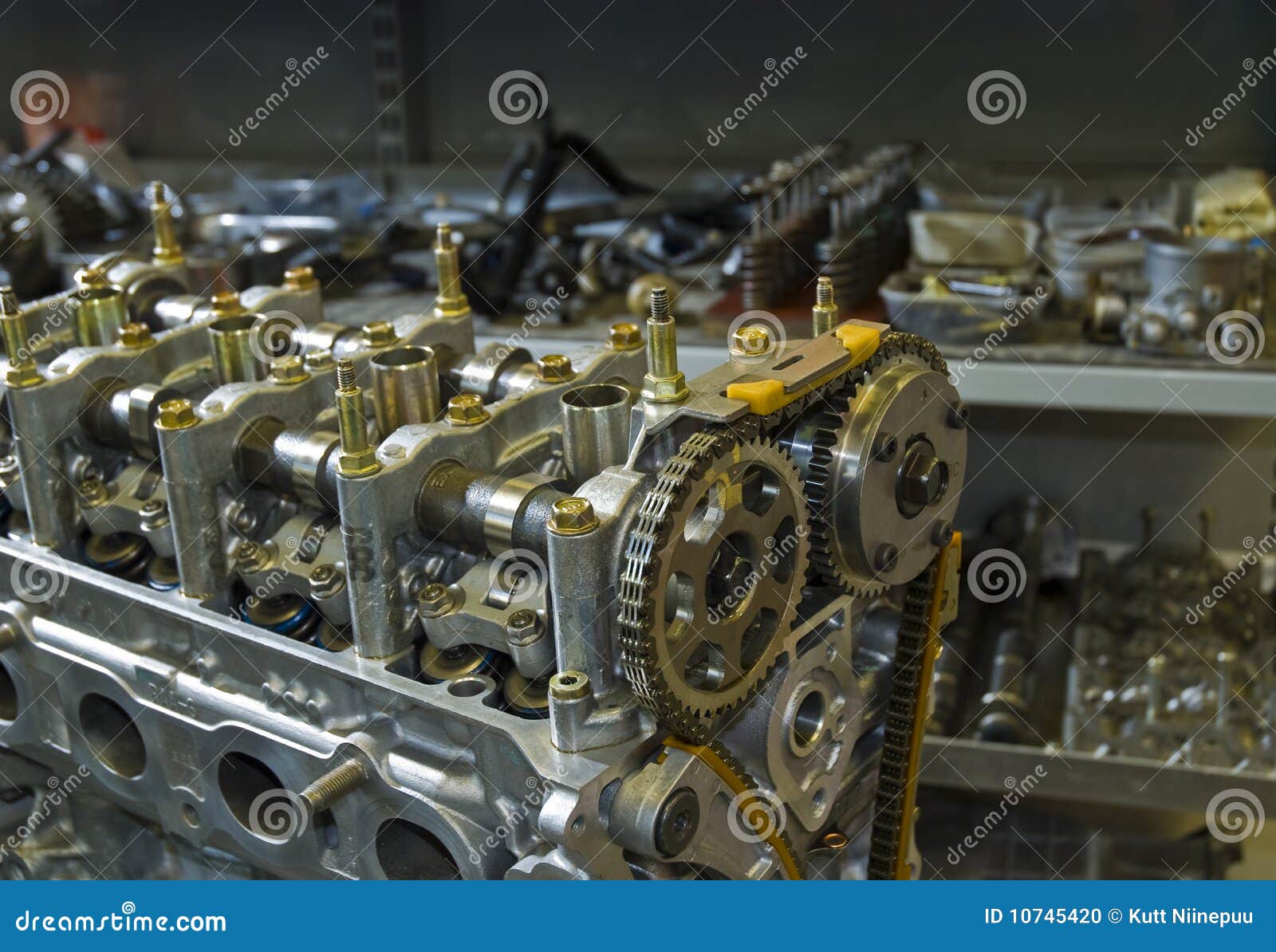 High Performance Auto Engine Stock Photo - Image of engine, machinery ...
