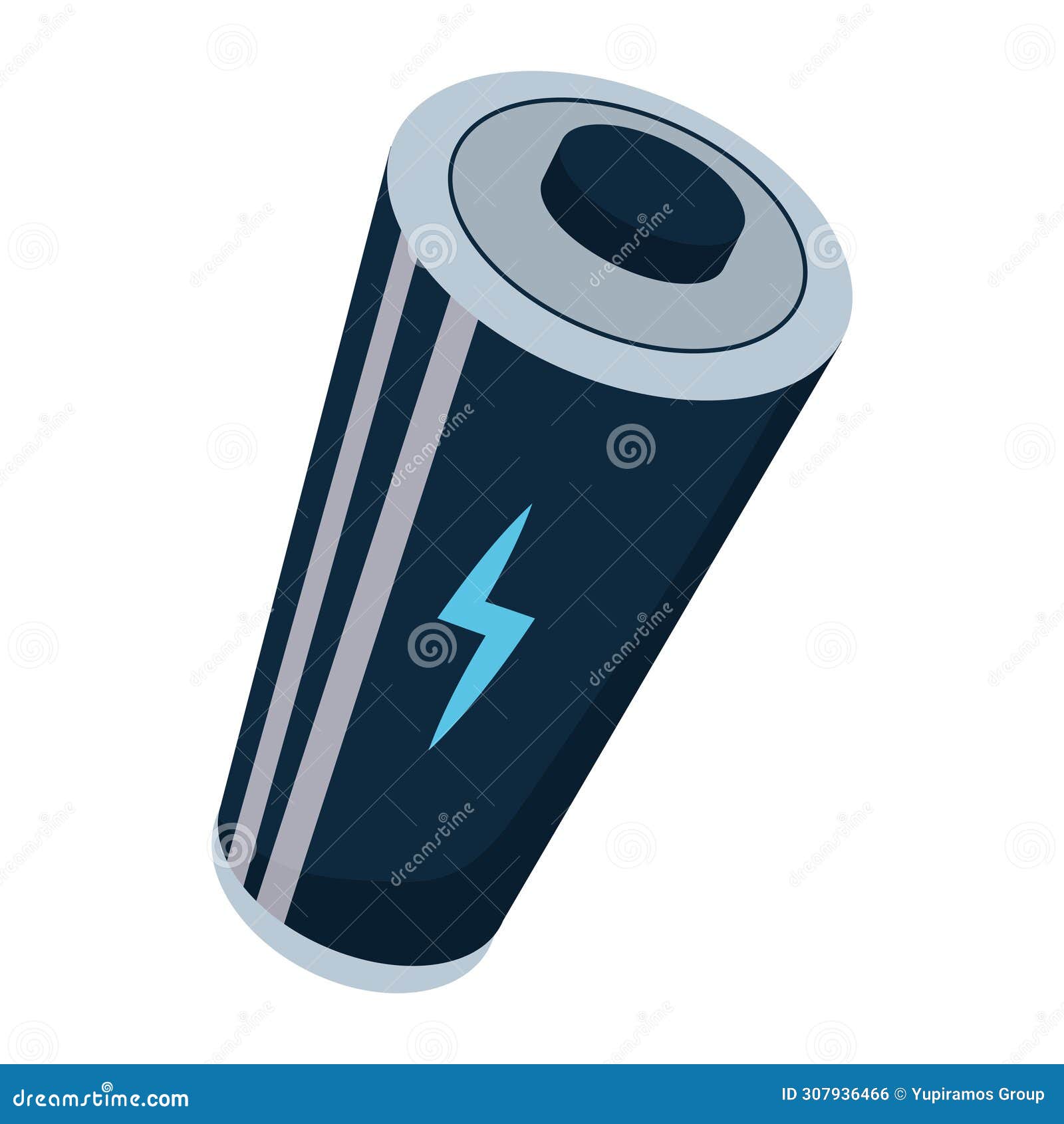 High performance battery stock vector. Illustration of charger - 307936466