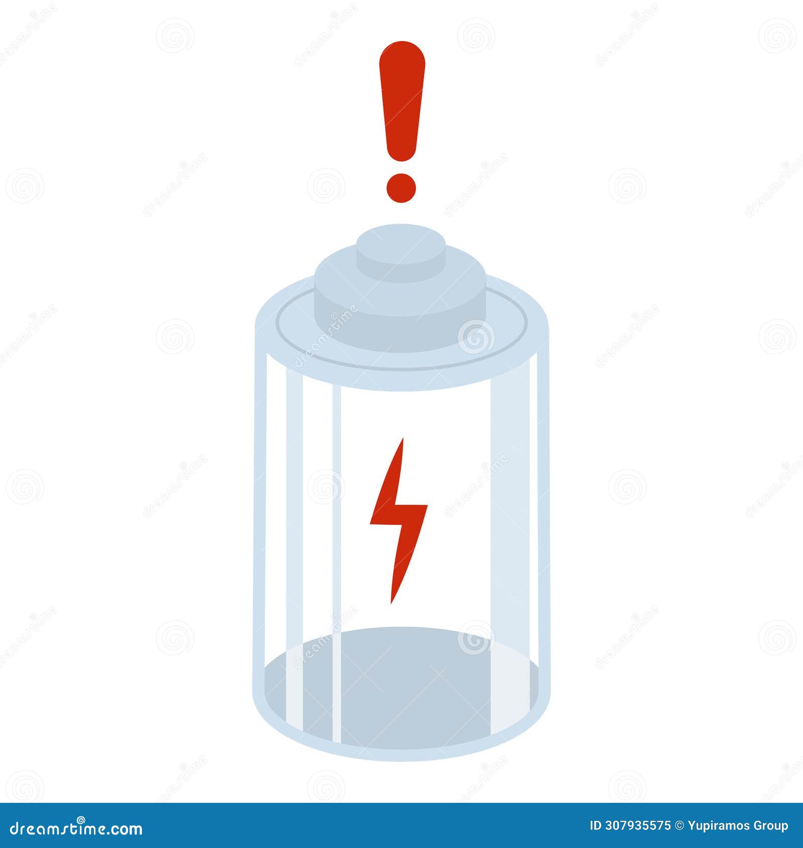 High Performance Battery Indicator Stock Illustration - Illustration of ...