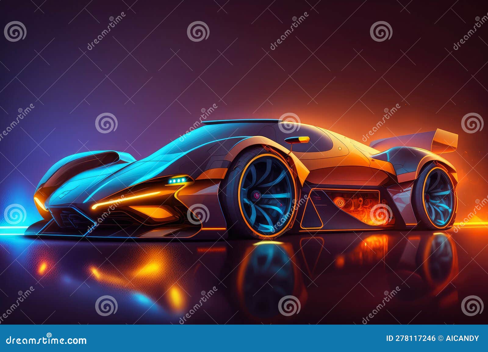 High-performance Concept Car with Electric Propulsion and Advanced ...