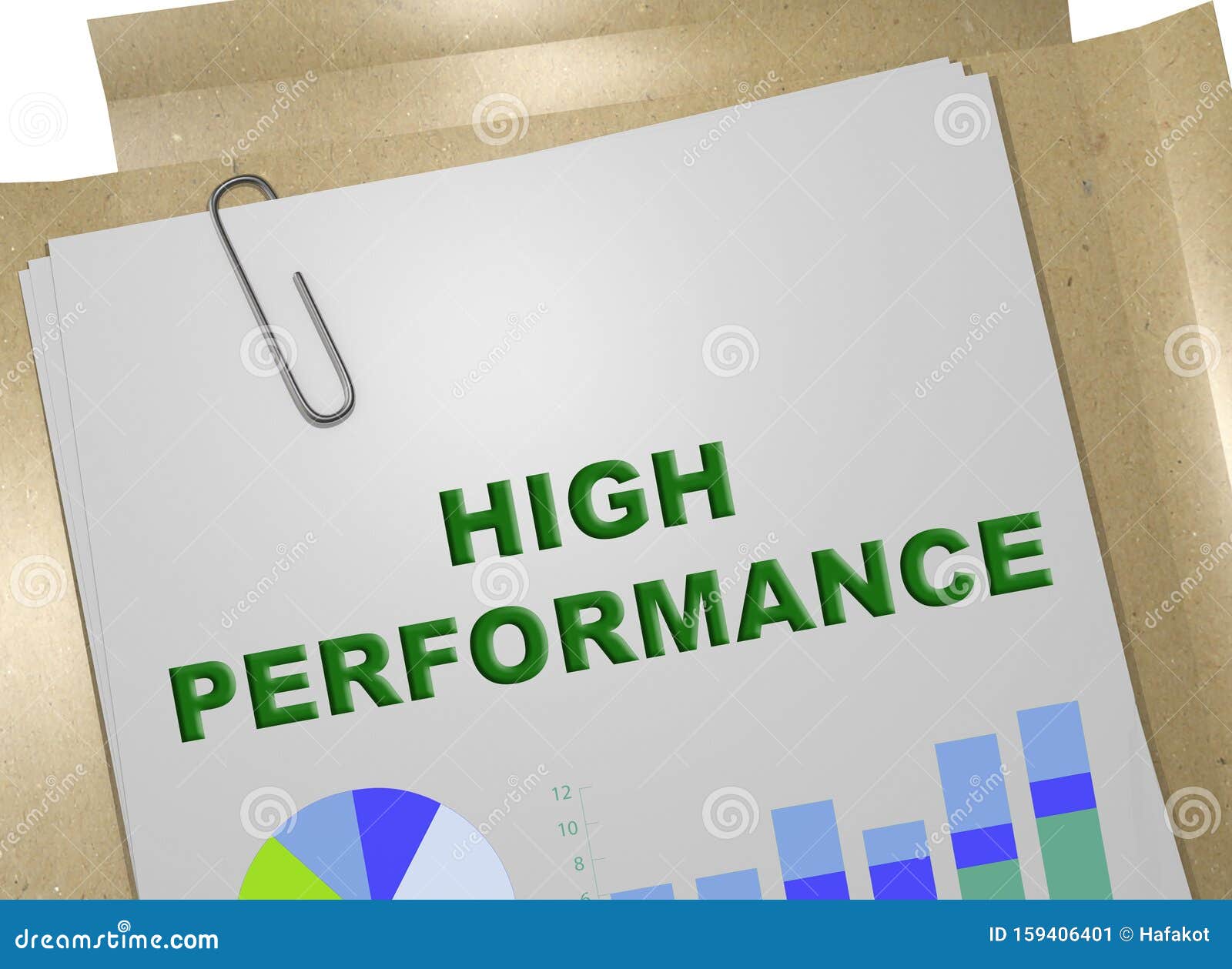 HIGH PERFORMANCE concept stock illustration. Illustration of modern ...