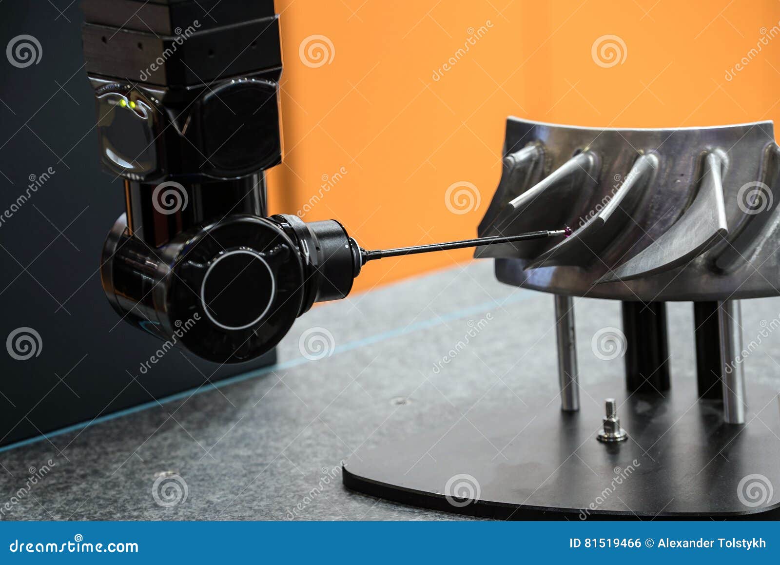 High Performance Coordinate Measuring Machine Stock Photo - Image of ...