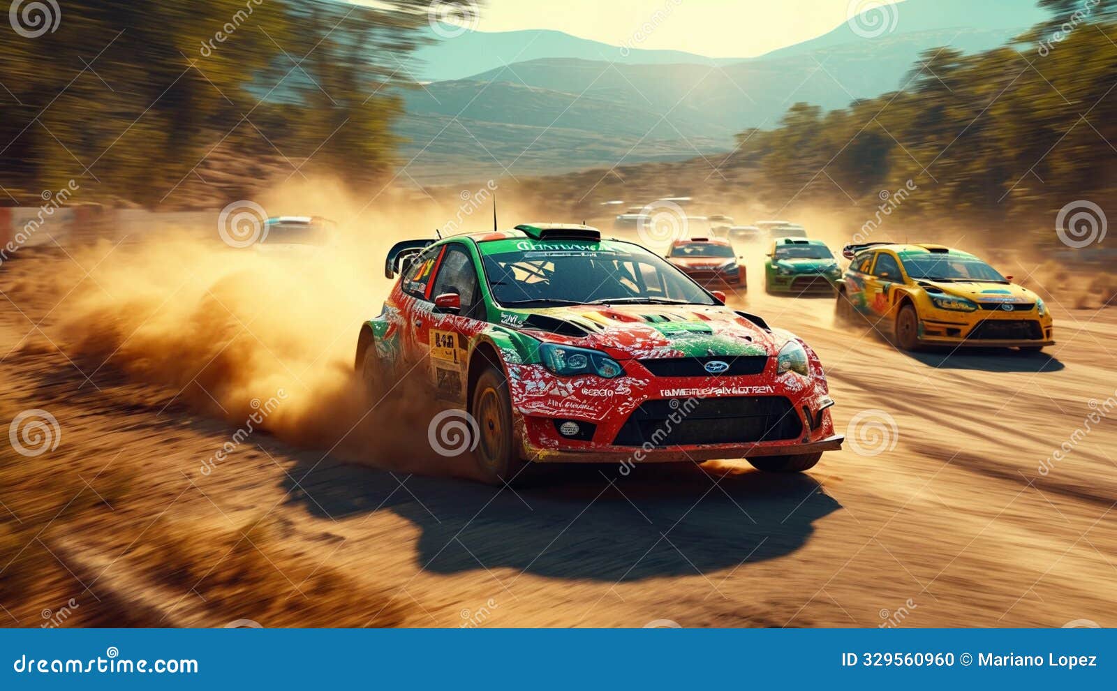 High-Performance Dakar Rally Competition Car: Engineered for Extreme ...