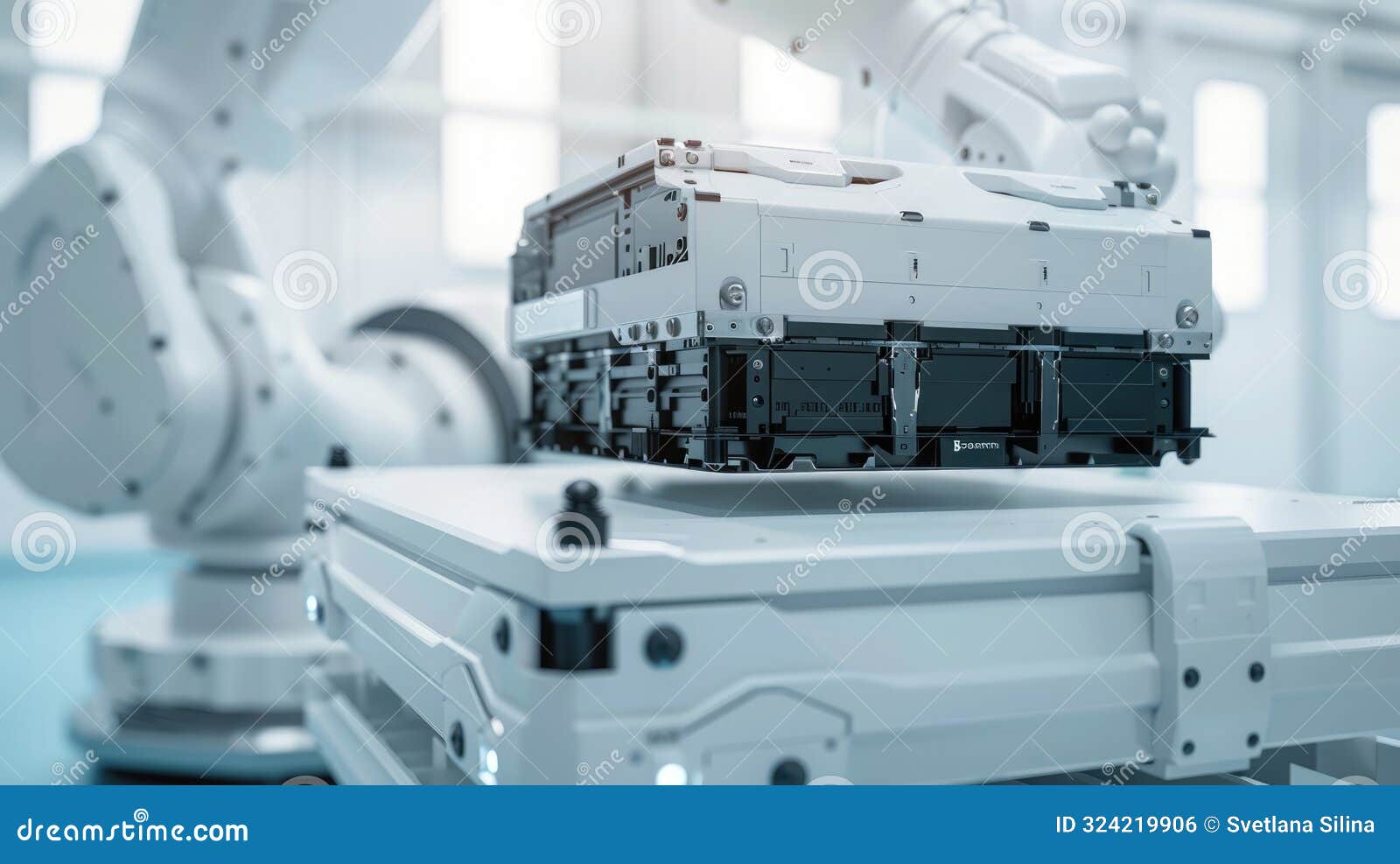 High Performance And Durability In Industrial Robot Powered By Robust Lithium Ion Cell Pack ...