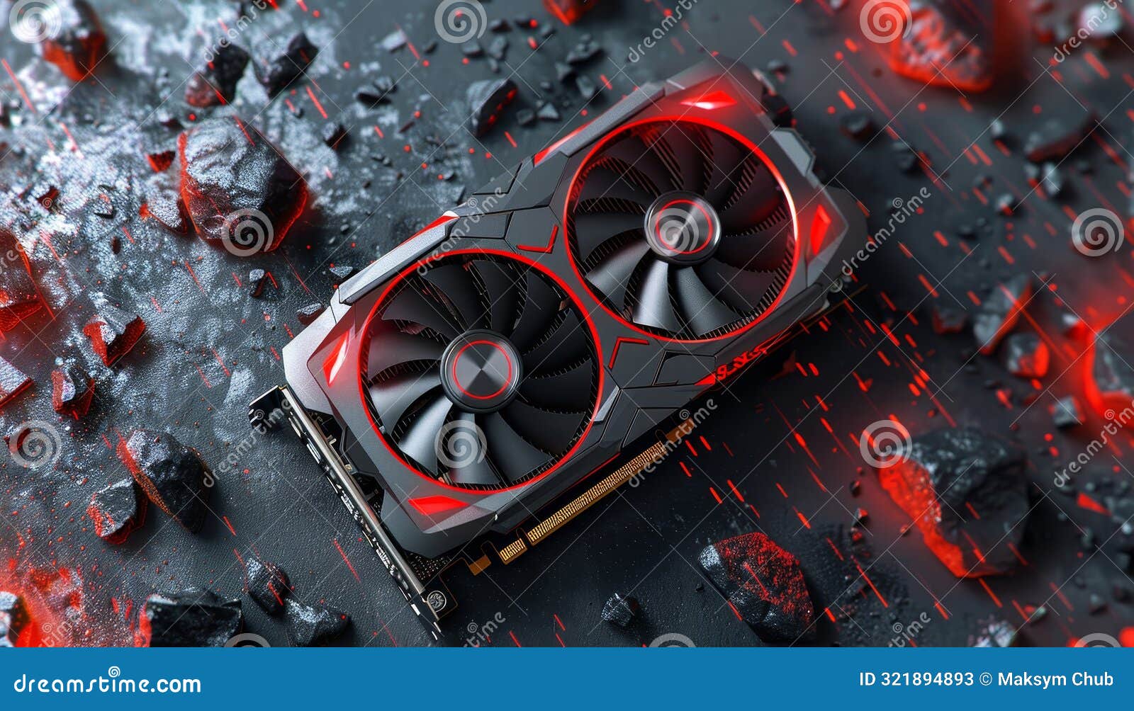 High Performance Graphics Card Advertisement for Gaming and ...