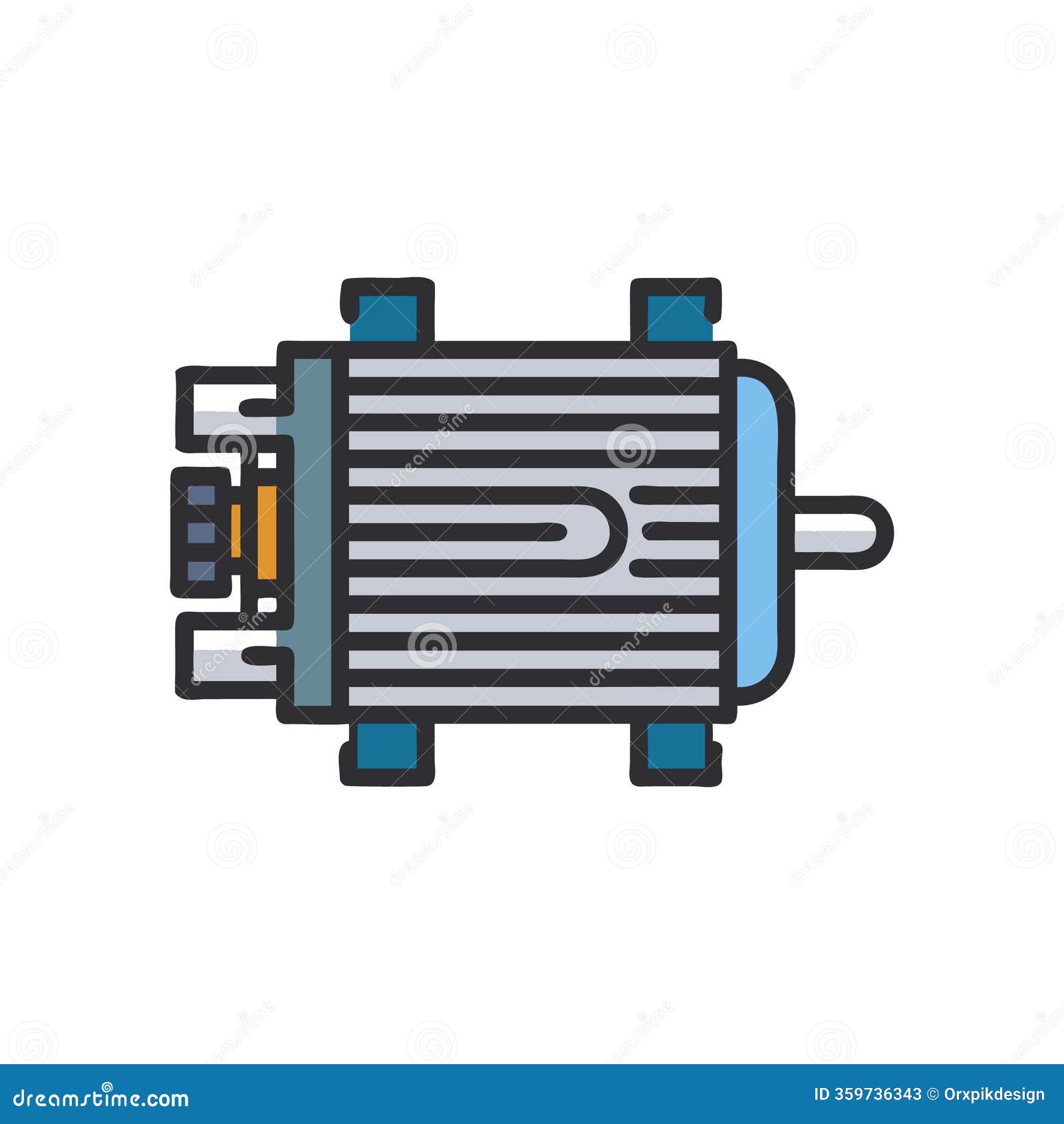High Performance Induction Motor For Efficiency Stock Illustration Illustration Of Efficiency