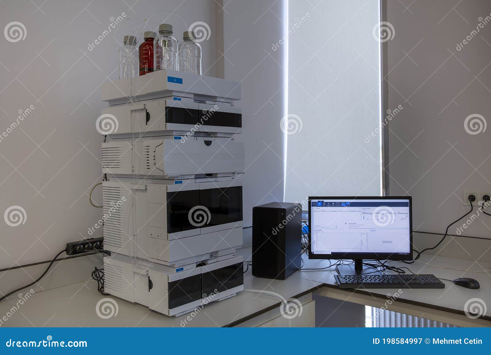 Sample Vial In Instruemtal Analysis Tray Royalty-Free Stock Image ...