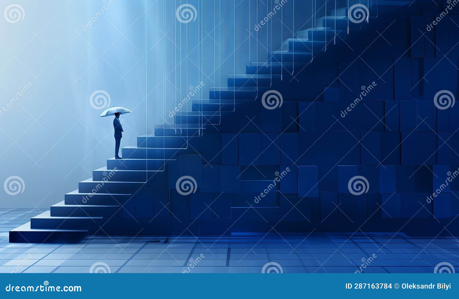 High Performance Roadmap Stair Steps Stock Photo - Image of abstract ...