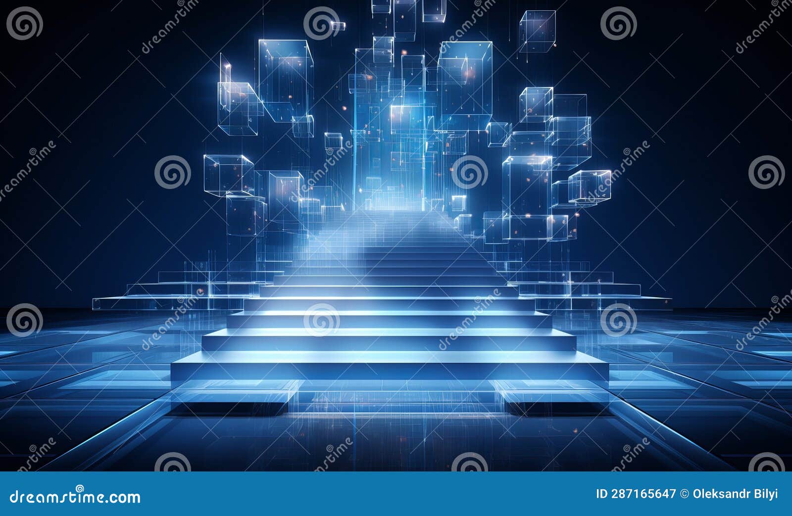 High Performance Roadmap Stair Steps Stock Illustration - Illustration ...