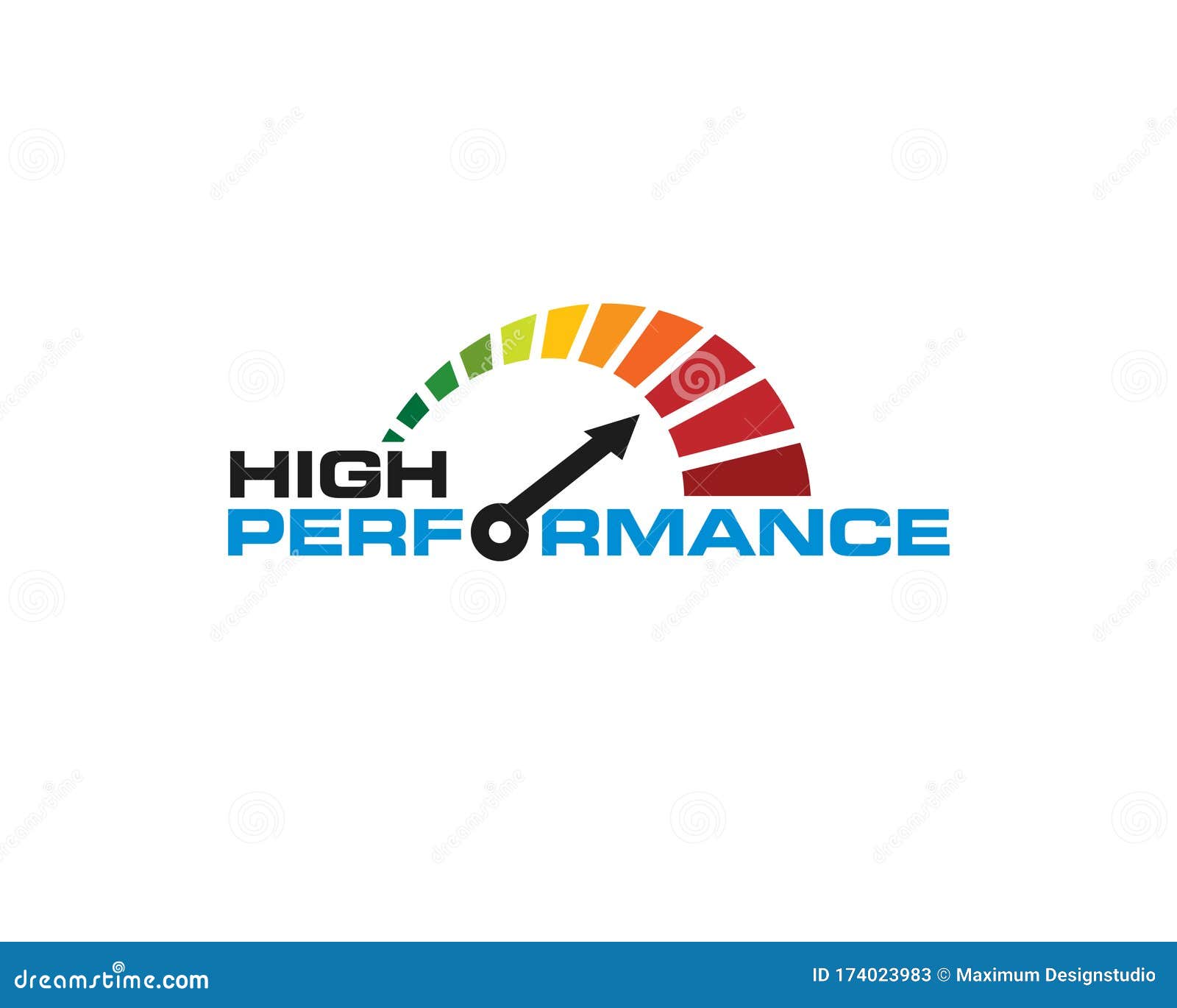 High Performance Speed Wordmark Logo with Illustration of Speed ... High Performance Speed Wordmark Logo with Illustration of Speed ...