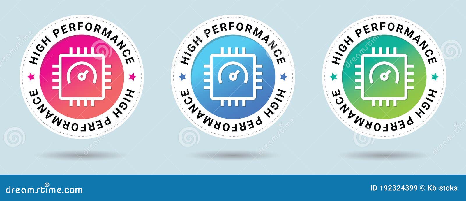 High-Performance System Stamp Vector Illustration. Stock Vector ...