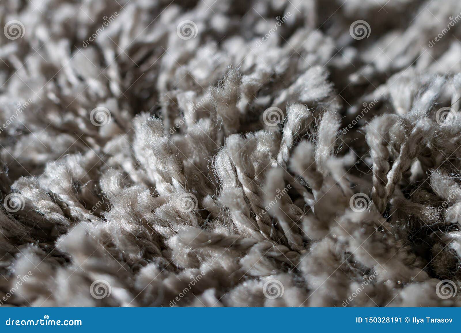 High Pile Rug. Braided Threads Stock Image - Image of fibre, fluffy ...