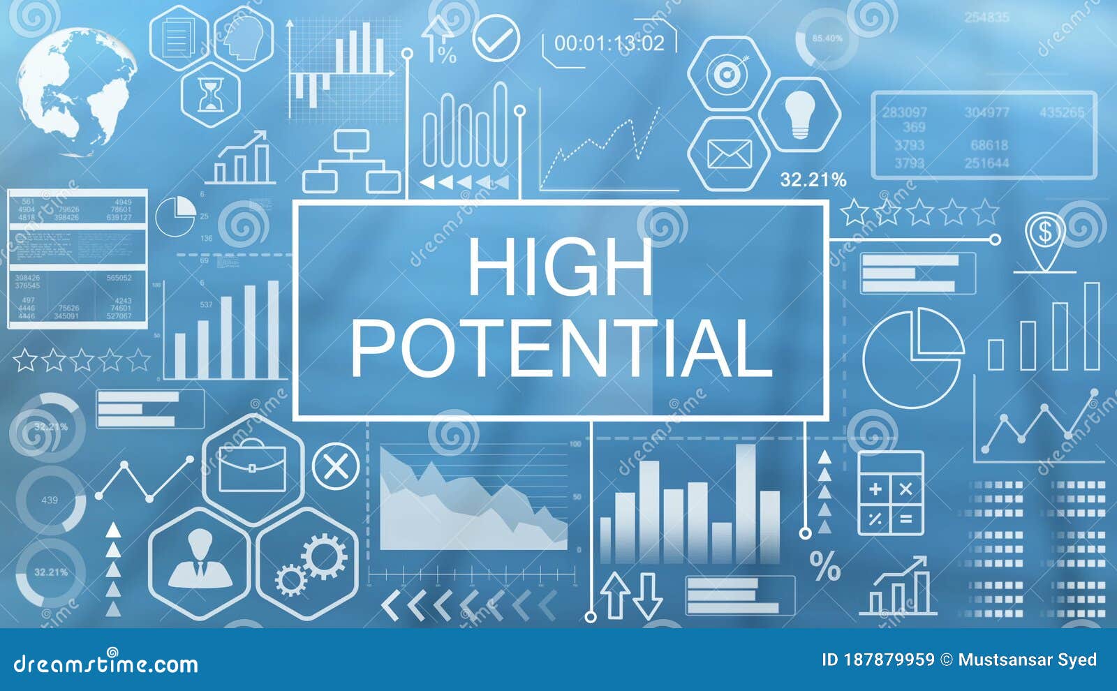 High Potential, Animated Typography Stock Video - Video of business ...