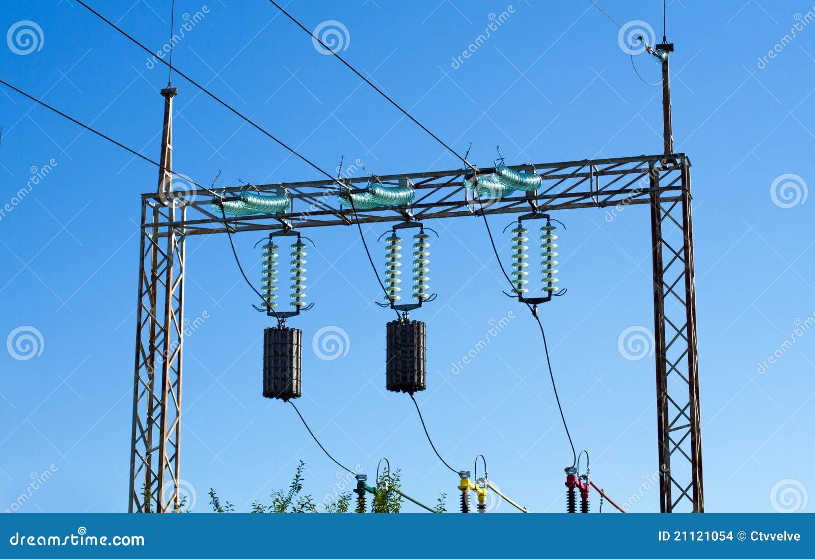 High power stock photo. Image of industry, isolator, power - 21121054