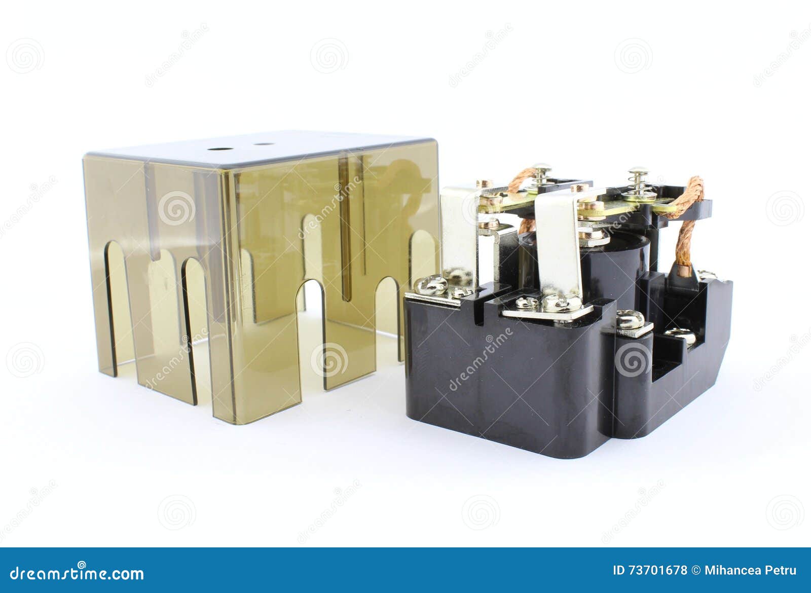 High power contactor stock photo. Image of industrial - 73701678