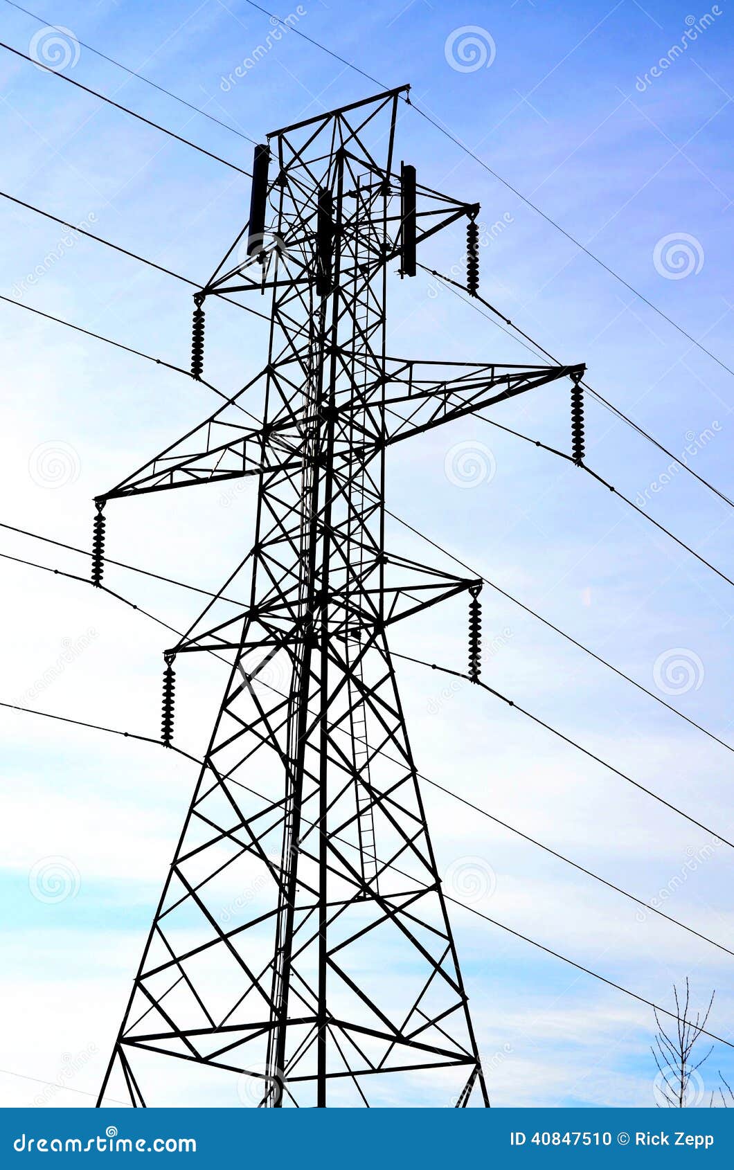 High Power Energy stock photo. Image of lines, wires - 40847510