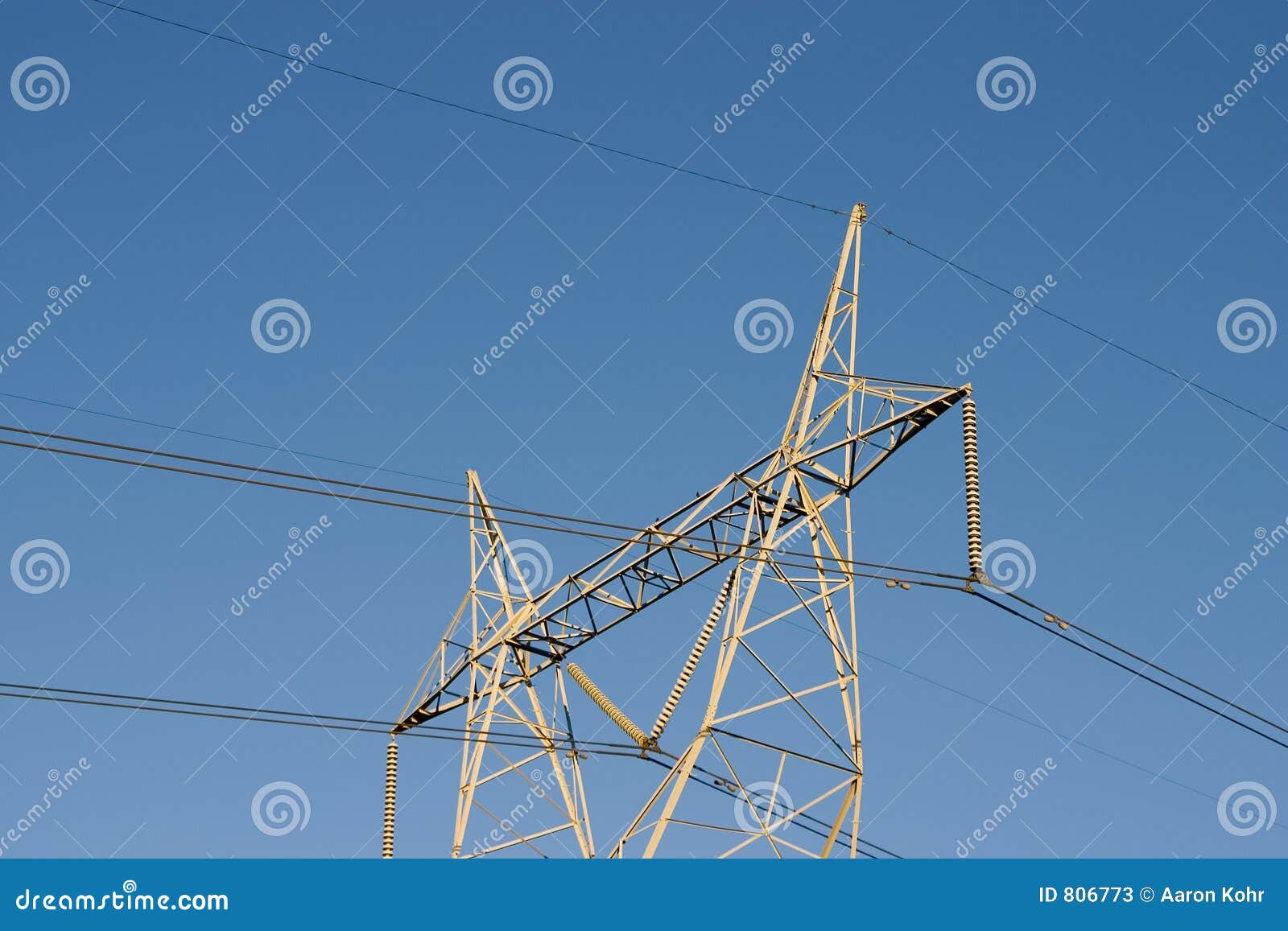 High Power Lines Picture. Image: 806773