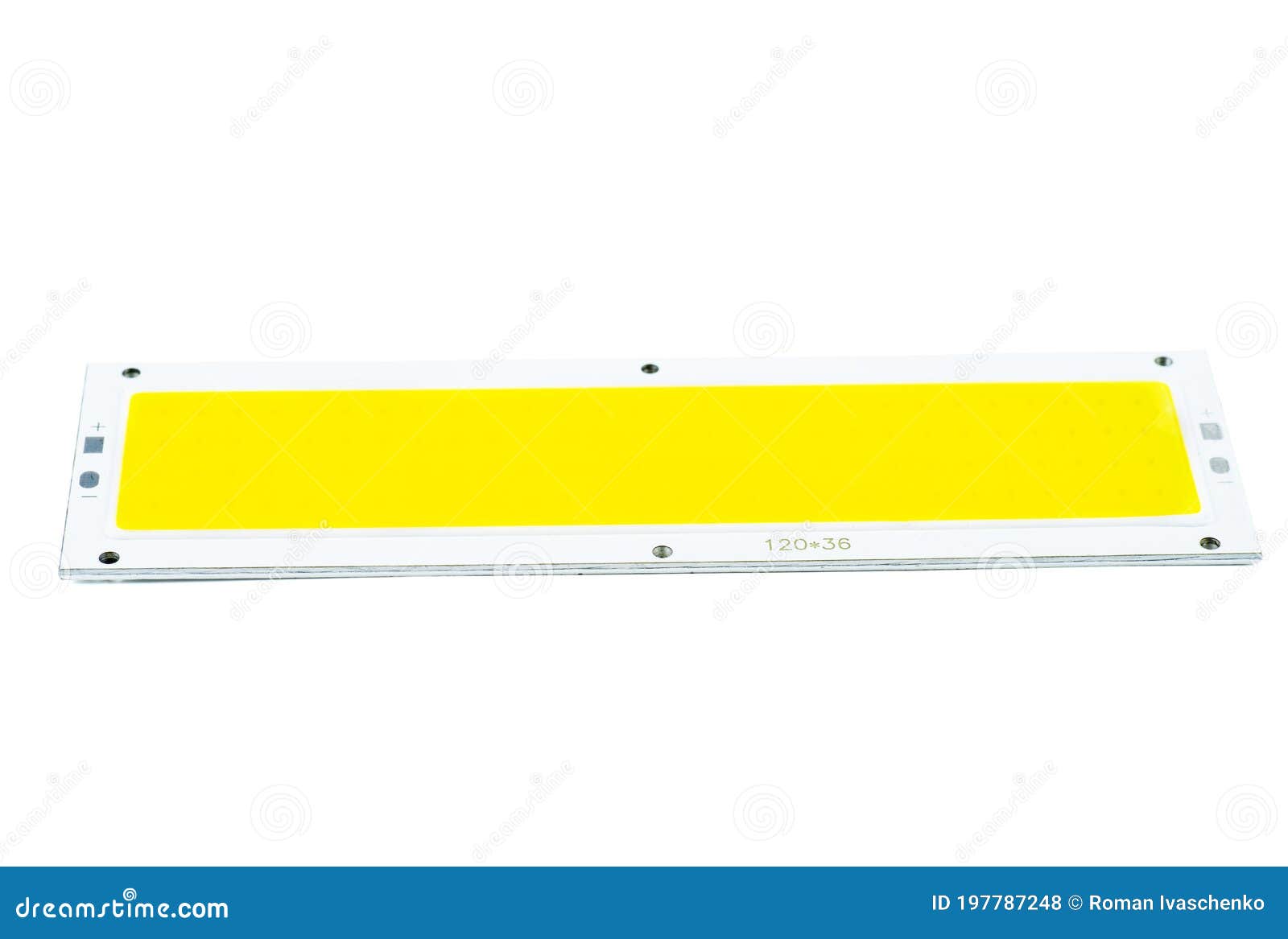 High Power SMD White Lighting LED Assembly Stock Photo - Image of ...