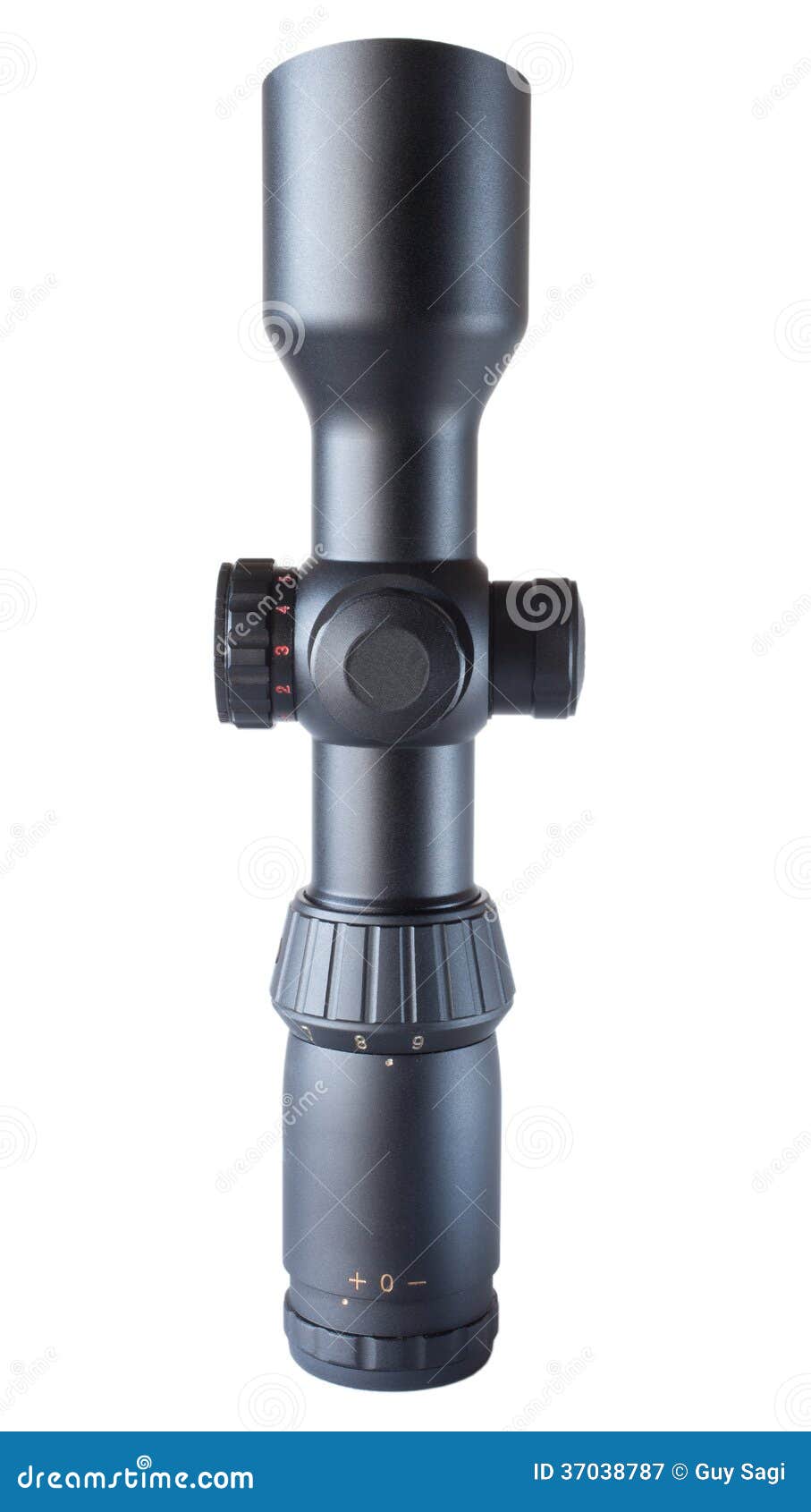 High powered scope stock image. Image of grey, scope - 37038787
