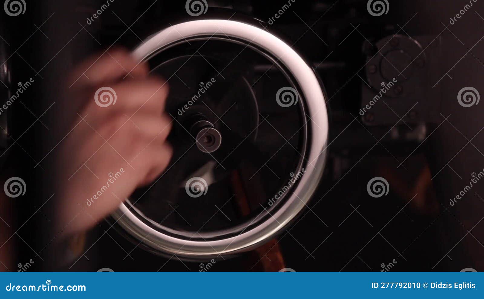 High-precision Adjustment Mechanism, an Adjustment Wheel, is Operated ...