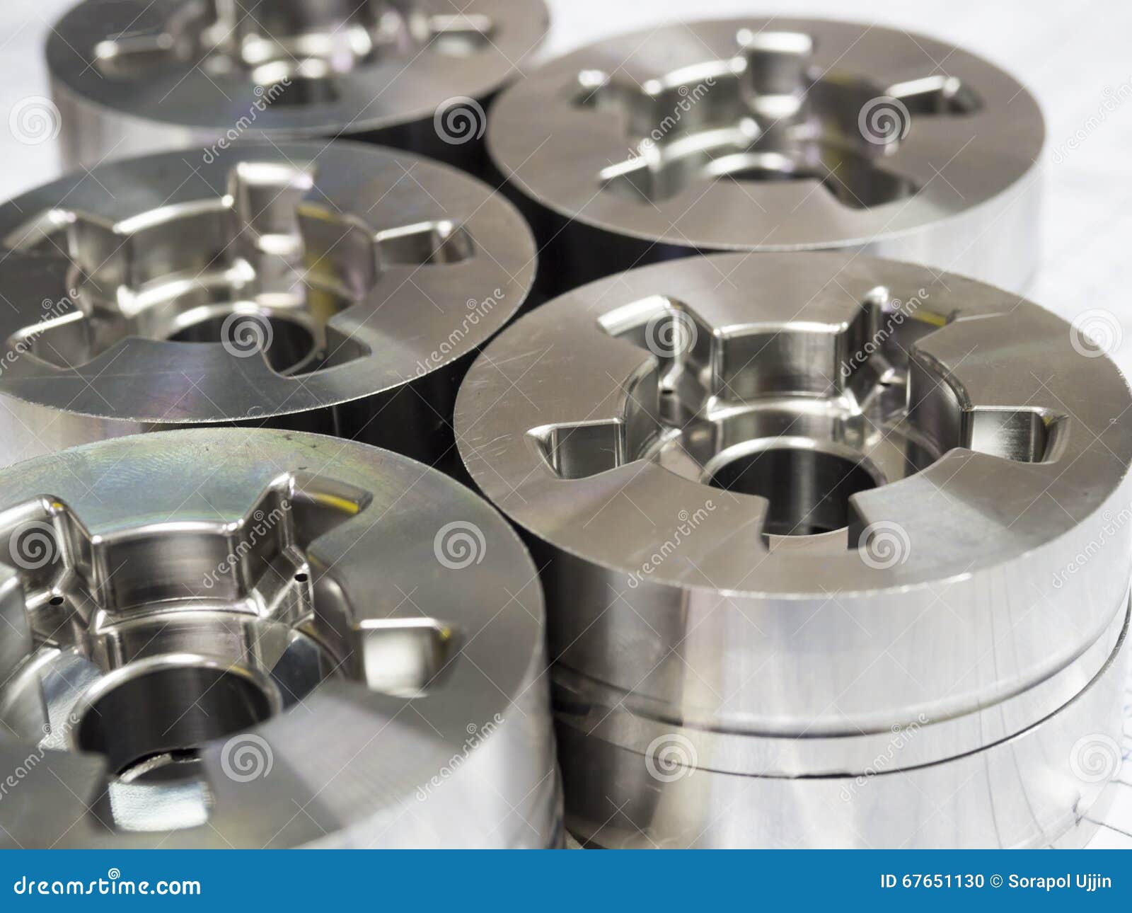 High Precision Automotive Machining Mold and Die Parts Stock Photo ...