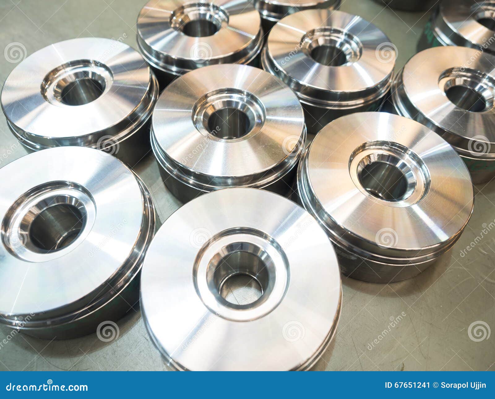 High Precision Automotive Machining Mold and Die Parts Stock Image ...