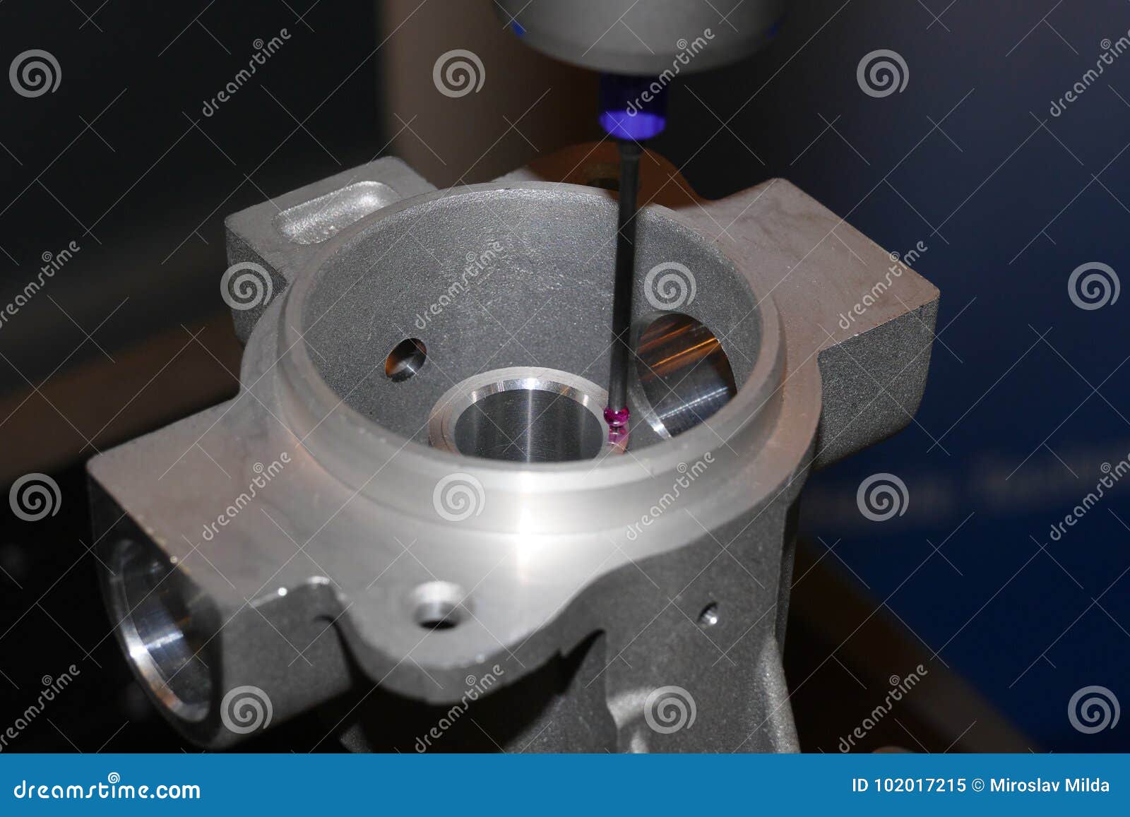 Precision cmm stock image. Image of inspection, calibration - 102017215