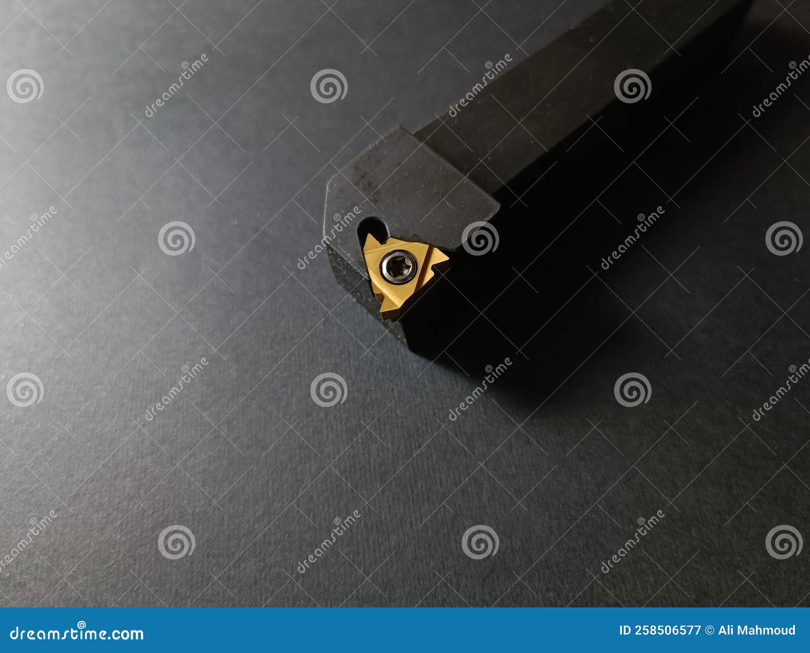 High Precision Cnc Tools - Insert Stock Image - Image of hard ...