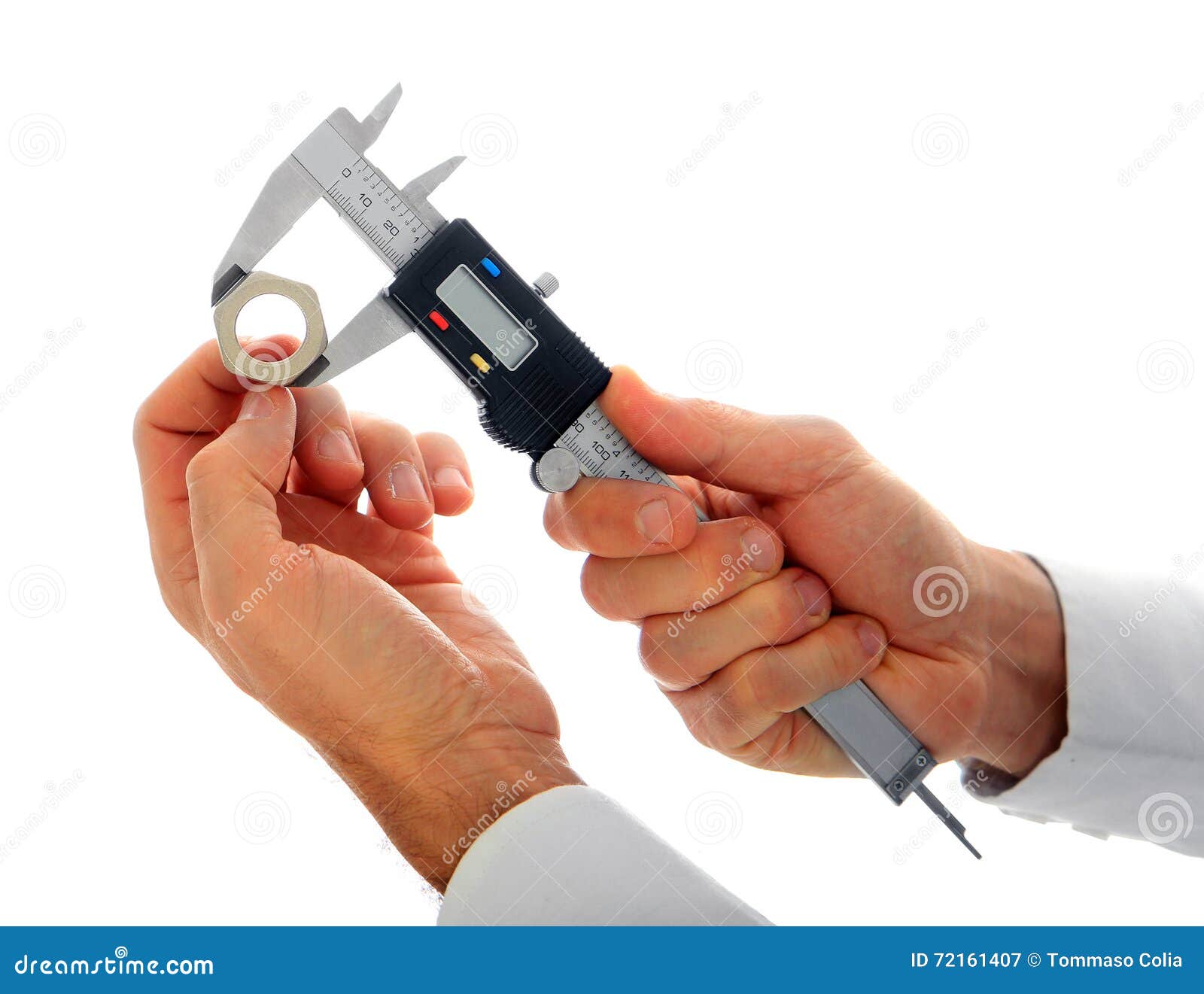 High Precision Digital Caliper Stock Image - Image of technology ...