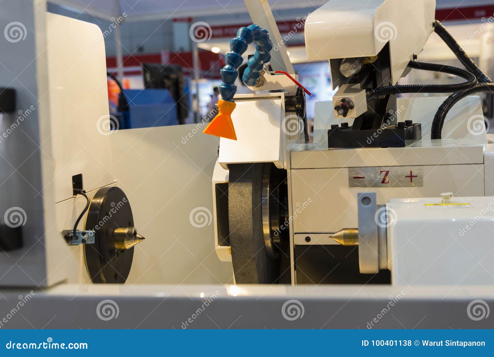 High Precision Grinding CNC Machine Stock Photo - Image of fabrication ...