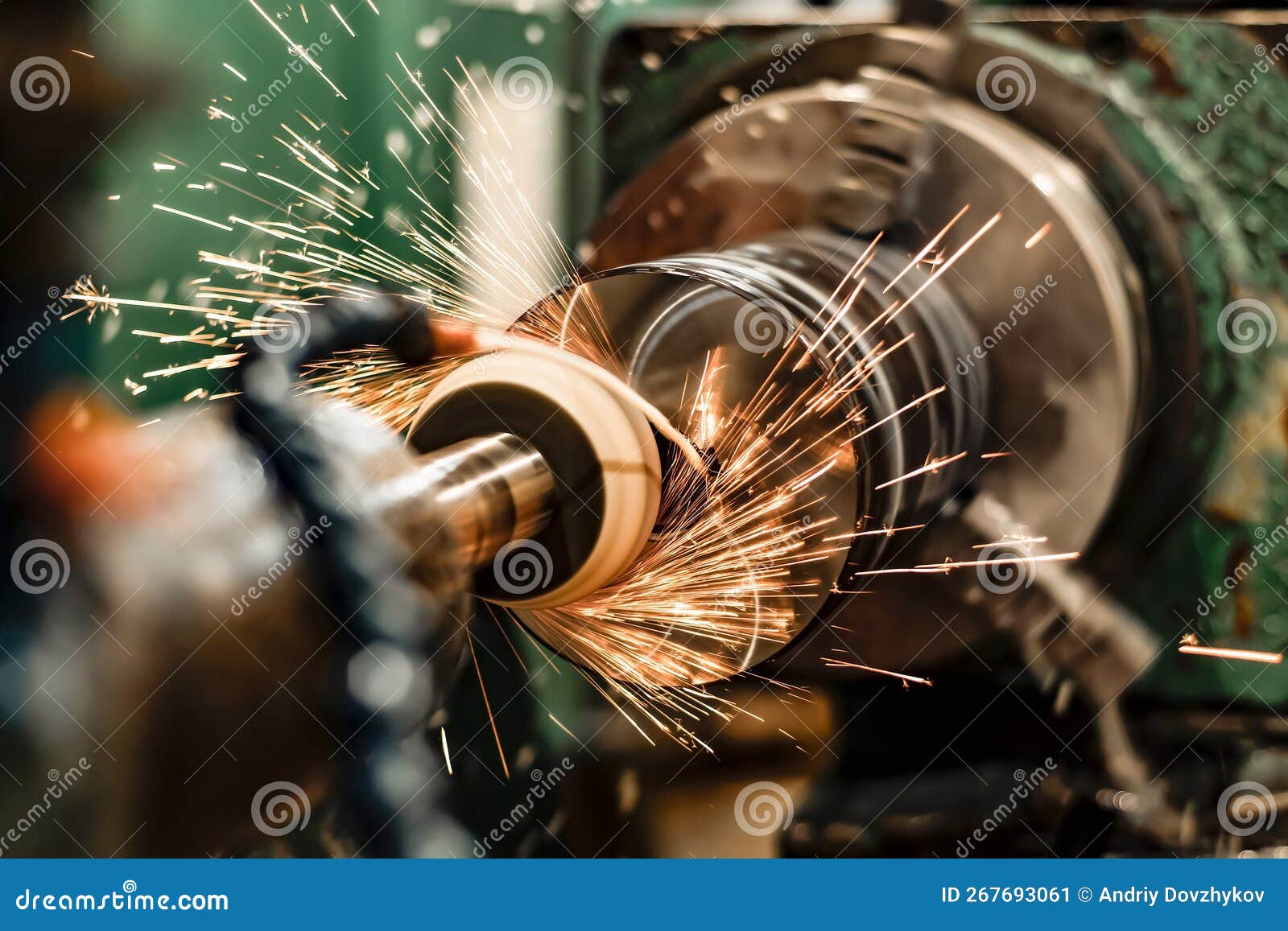 High-precision Machining of the Metal of the Outer Surface on a ...