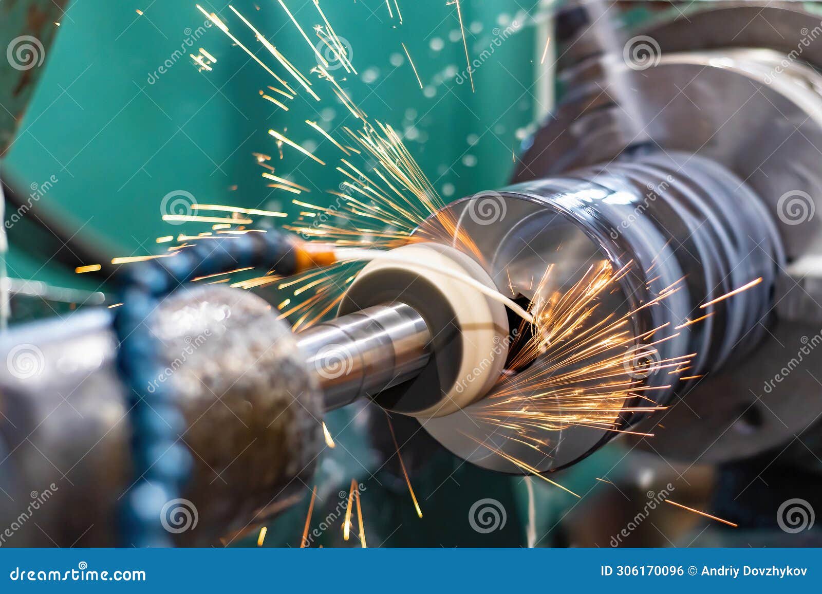 High-precision Machining of the Metal of the Outer Surface on a ...