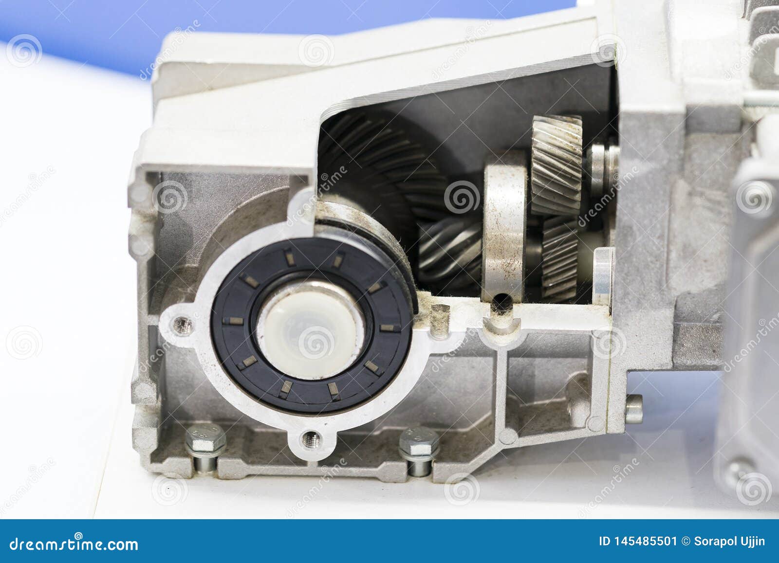 High Precision Mechanical Part Assembly Stock Image - Image of machine ...