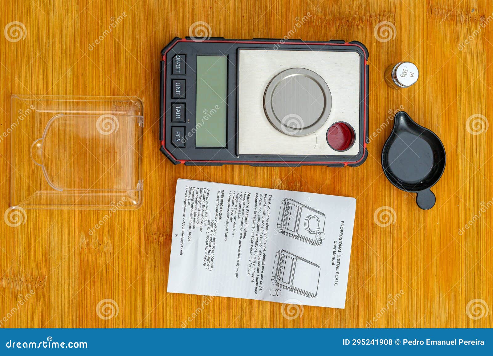 High-precision Scale on a Thousandth Scale with Digital Display and ...