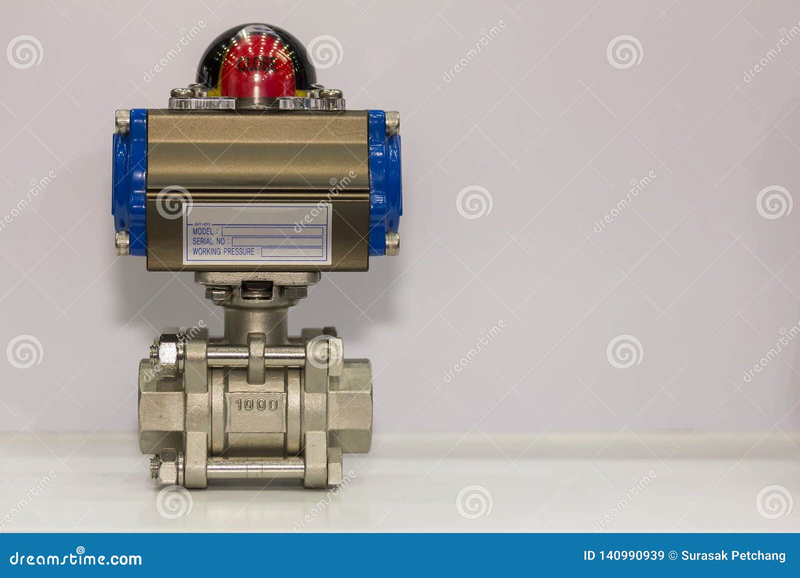 High Precision and Technology Automatic Double Acting Valve with Flow ...