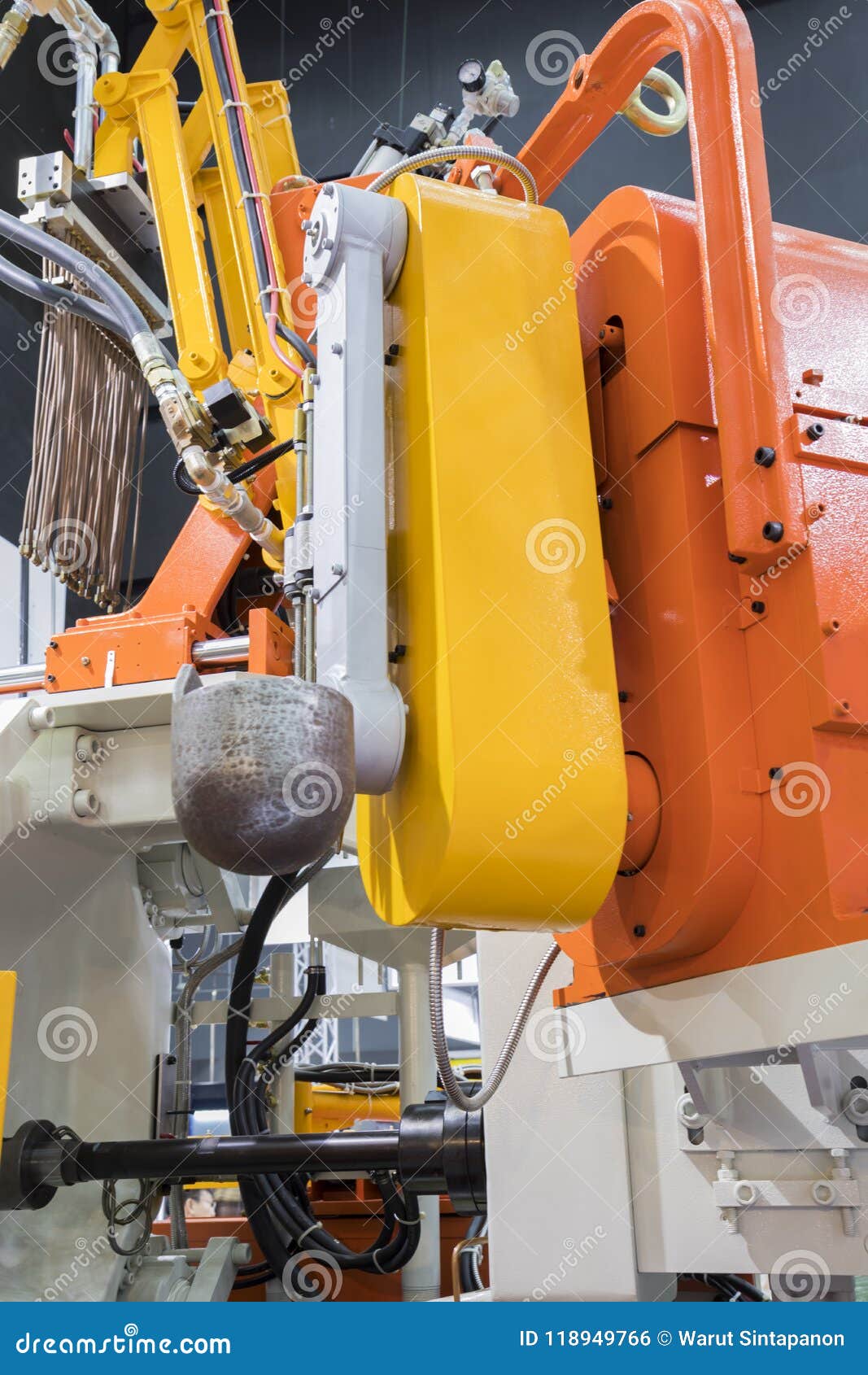 High Pressure Die Casting Machine Stock Photo - Image of industry ...