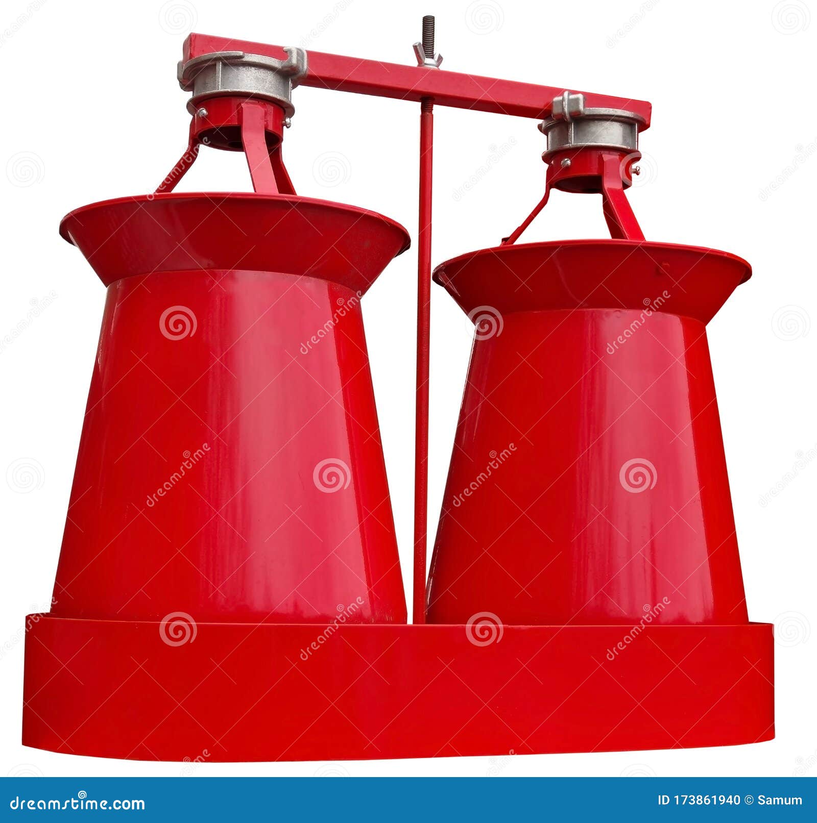 High Pressure Fire Hydrant with Quick Connecting Locks Stock Photo ...