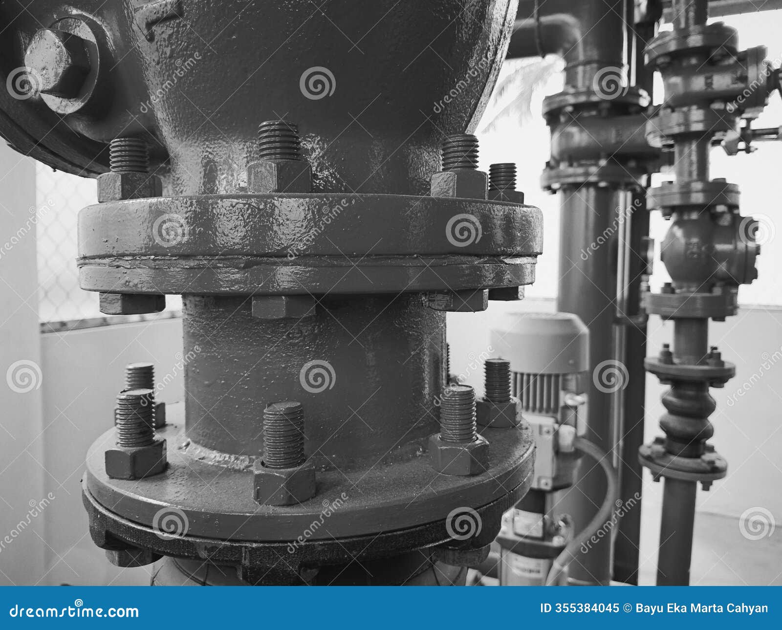 High-pressure and Heavy-duty Water Pipes Stock Image - Image of ...