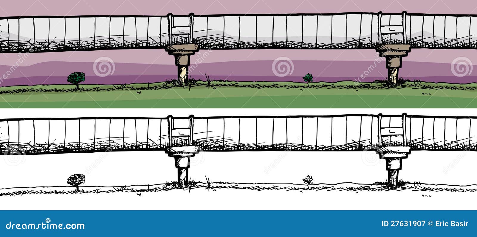 High Pressure Pipeline stock vector. Illustration of pipeline - 27631907