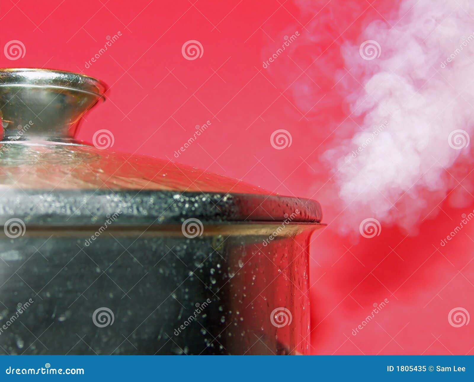 High Pressure Steaming Hot Pot Stock Image - Image of cooking ...