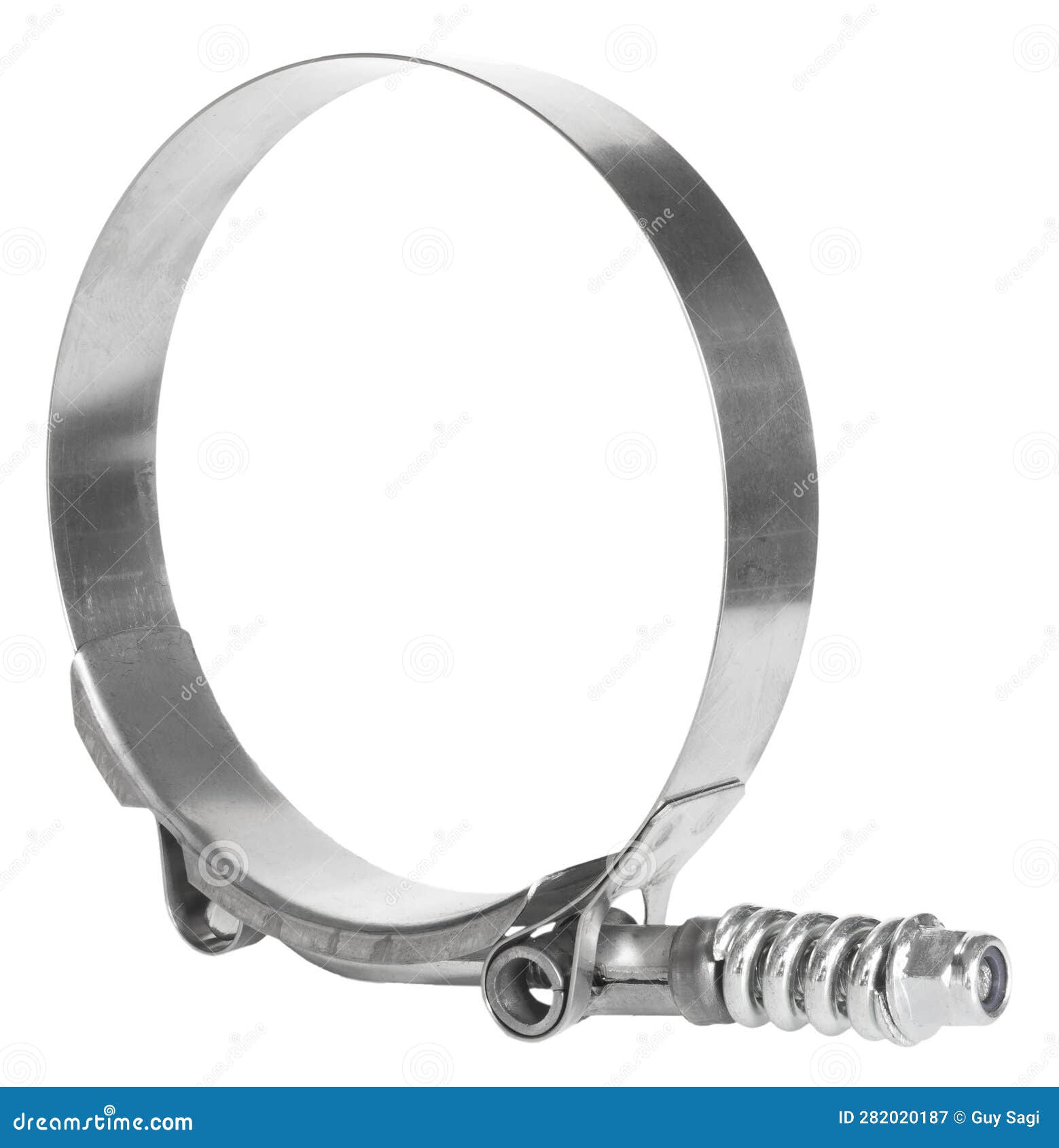 High Pressure Worm Roller Clamp Stock Image - Image of clamp, mechanic ...