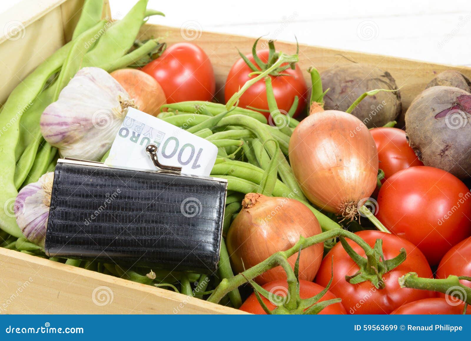 The High Price of Vegetables Stock Image - Image of inflation ...