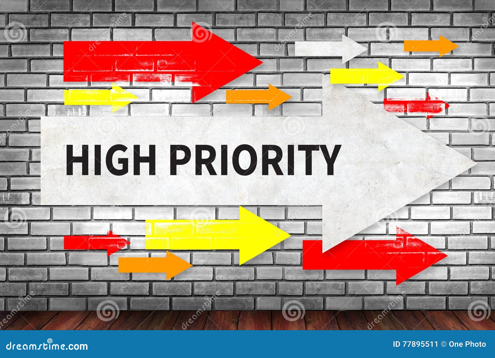 HIGH PRIORITY stock image. Image of plan, high, prioritize - 77895511