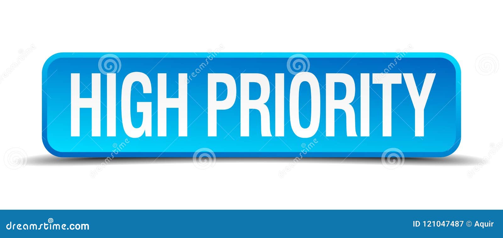 High priority button stock vector. Illustration of icon - 121047487