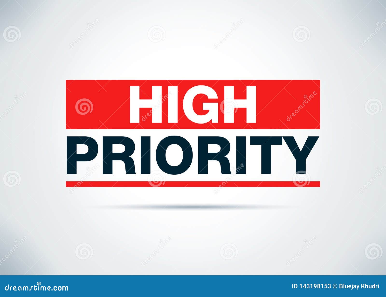 High Priority Abstract Flat Background Design Illustration Stock ...