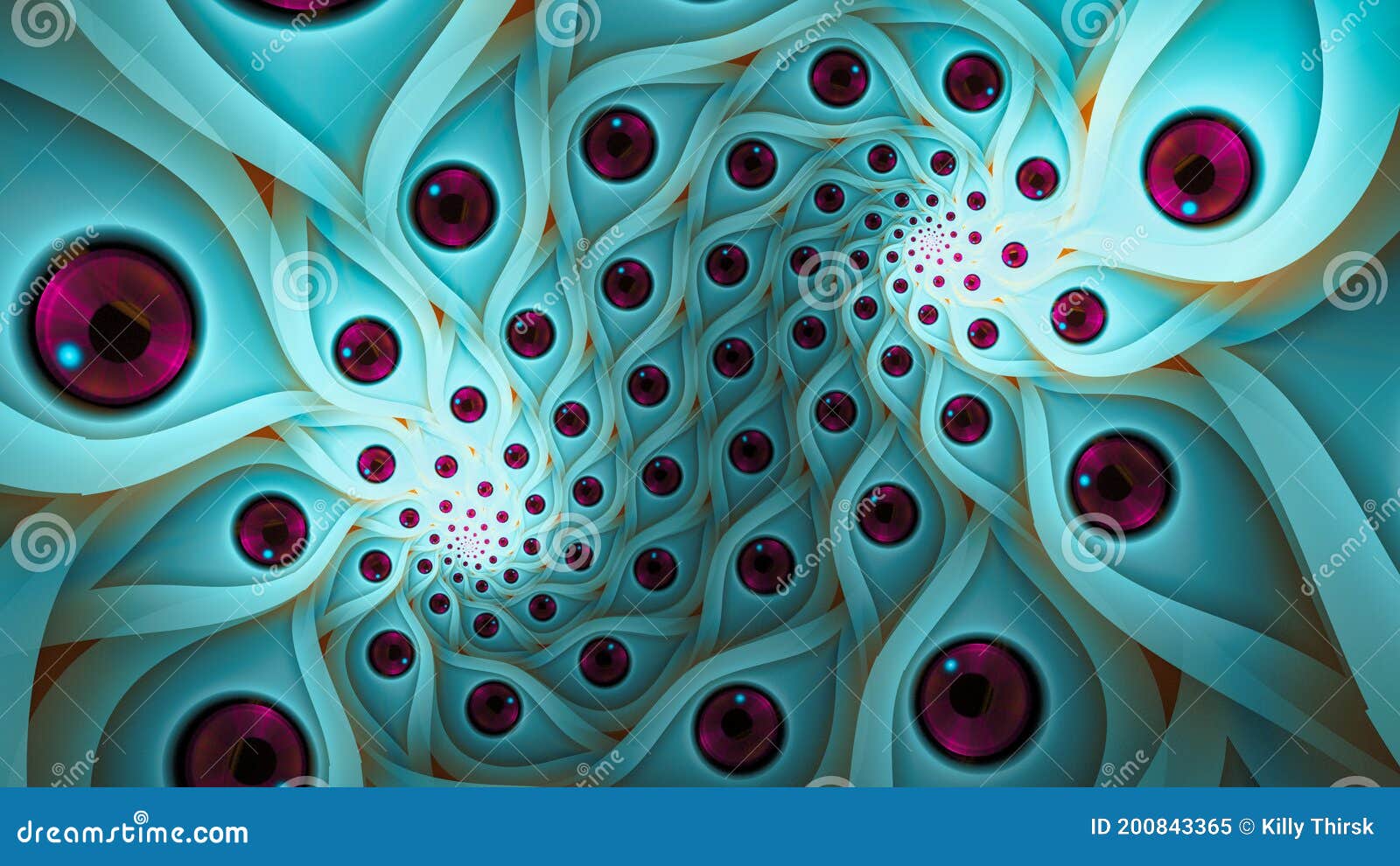 High Quality Abstract Abyssal Eyes Purple Iris Gradient 3 Stock ...